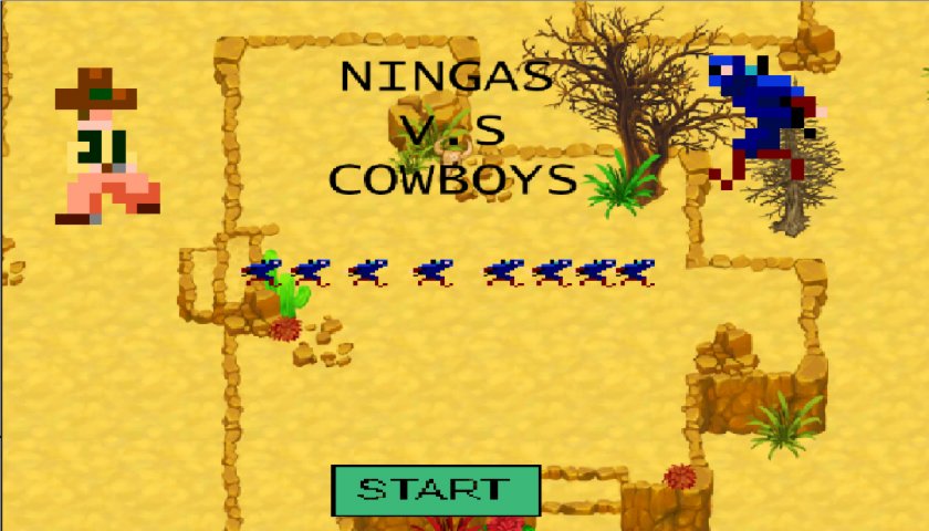 Ninjas vs cowboys - Free Online Browser Based HTML5 Game