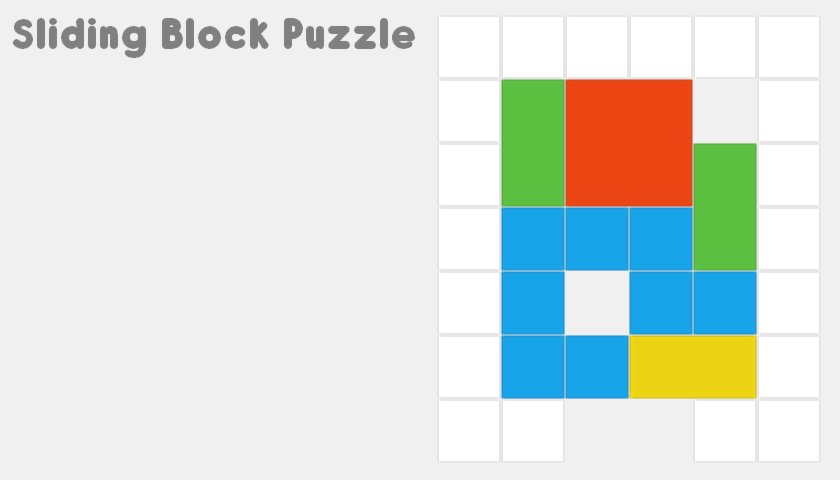 Sliding Block Puzzle - Free Online Browser Based HTML5 Game