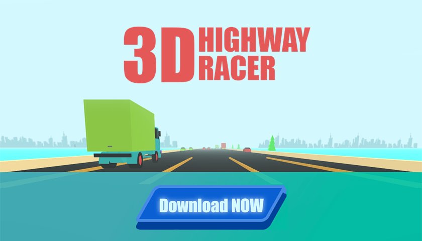 3D Highway Racer - Free Online Browser Based HTML5 Game